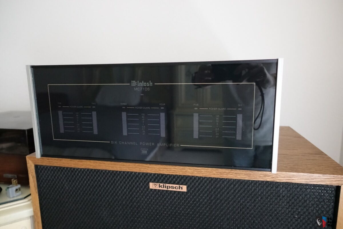 McIntosh mc7106 multi channel power amplifier - Nice condition Photo ...
