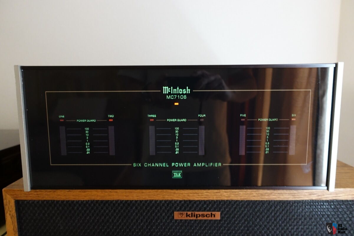 McIntosh mc7106 multi channel power amplifier - Nice condition Photo ...