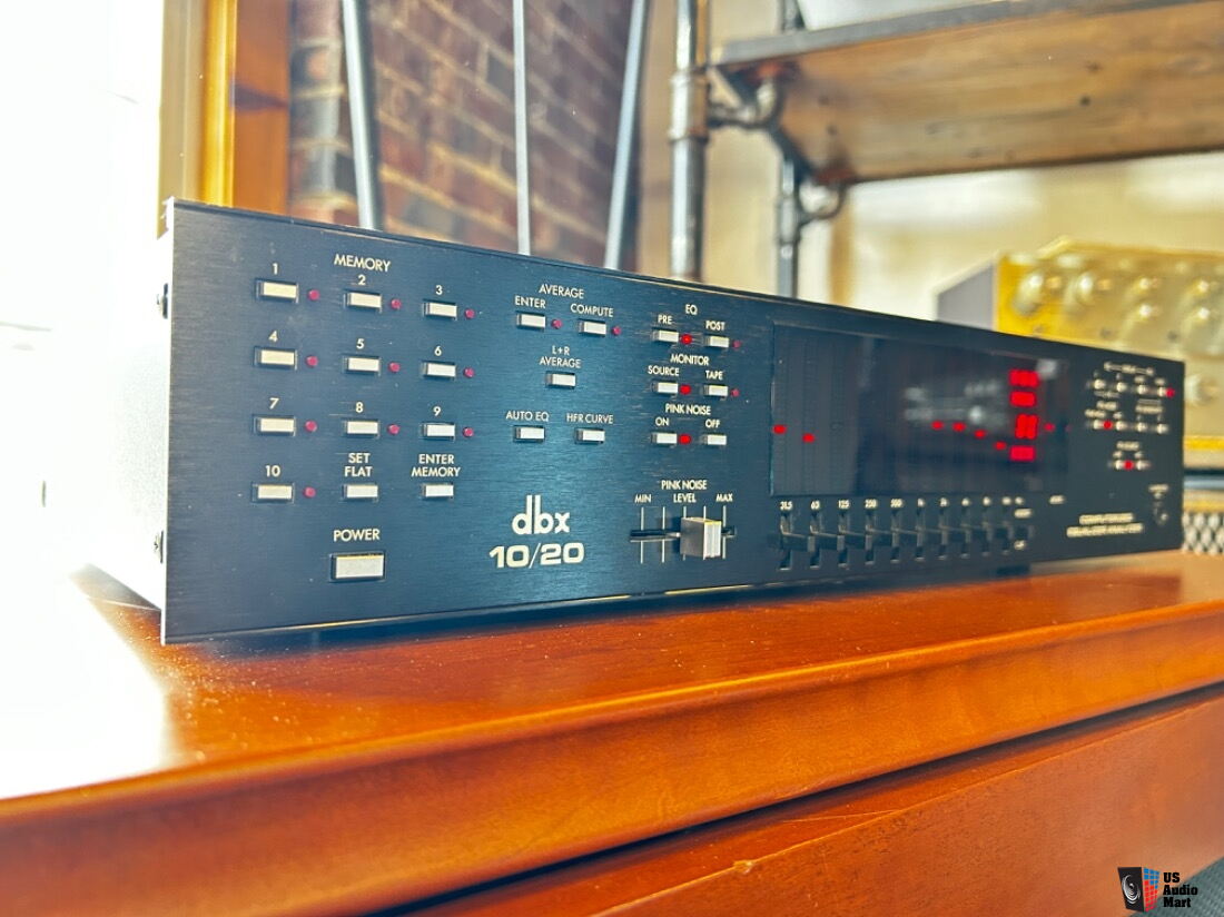 dbx 10/20 Graphic Equalizer & Room Analyzer, Bouncy LED Cool! Photo ...