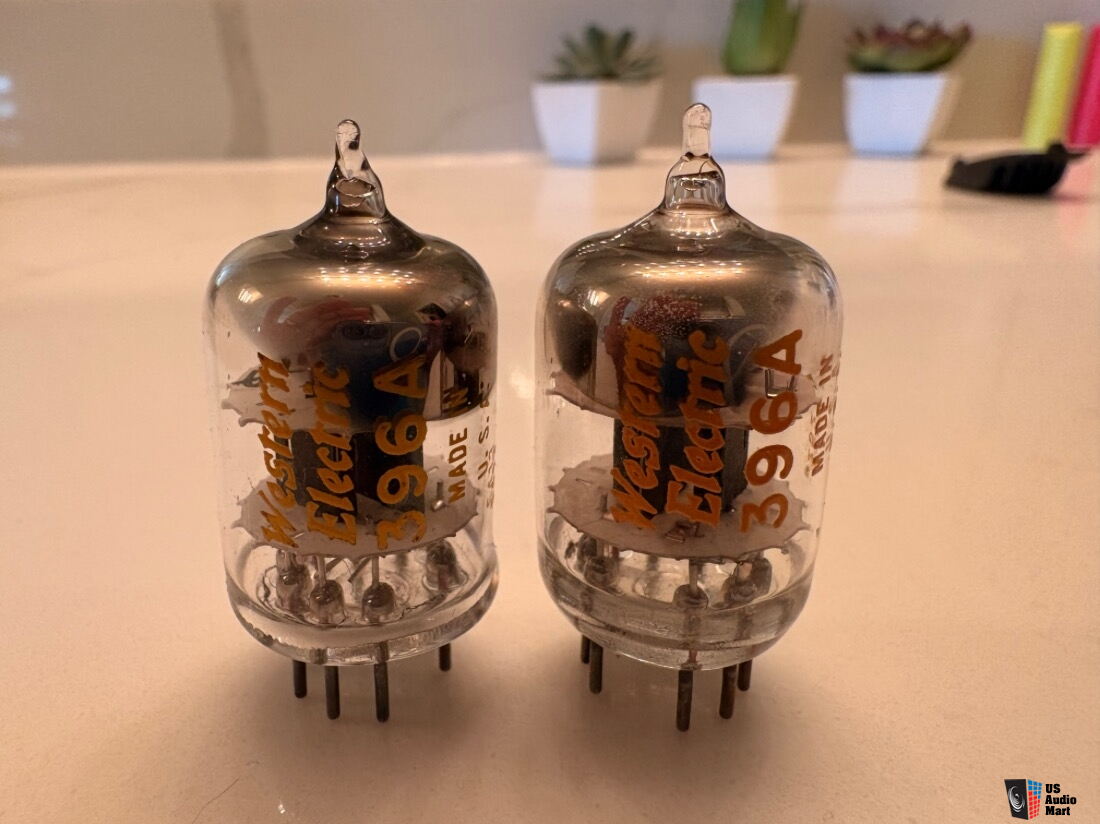 Western Electric 396A tubes- pair For Sale - Canuck Audio Mart