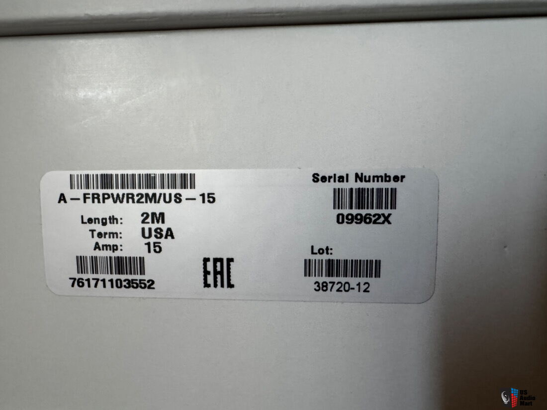 Nordost Frey 2 - 2m - 15A - Recent serial numbers Photo #5927077 ...