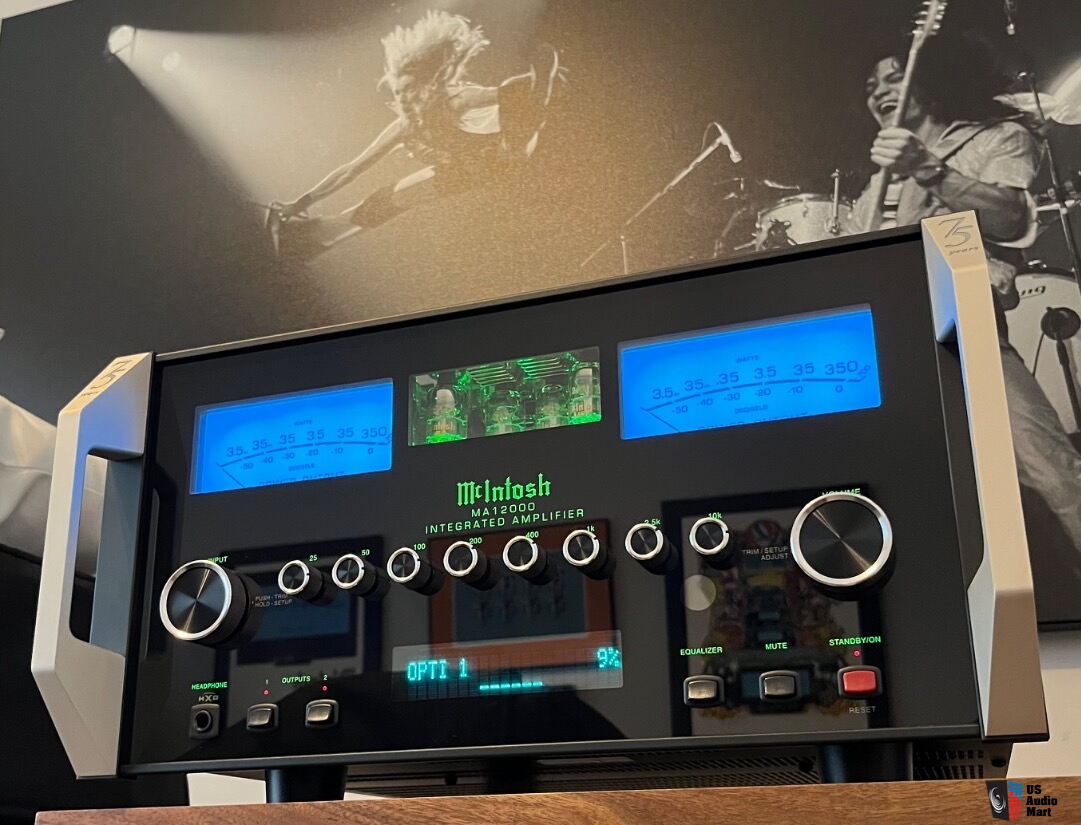 McIntosh MA12000 75th Anniversary Integrated, NEW Condition Photo ...