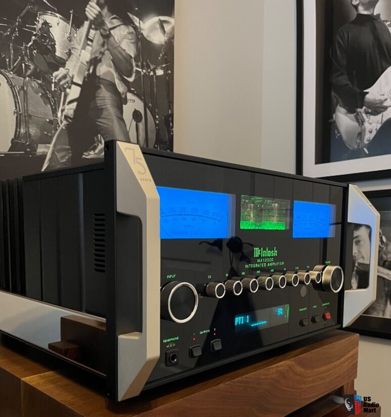 McIntosh MA12000 75th Anniversary Integrated, NEW Condition Photo ...