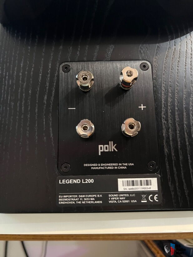Polk Legend L200 Flagship Bookshelf Speakers Black Photo #5928165 - US ...