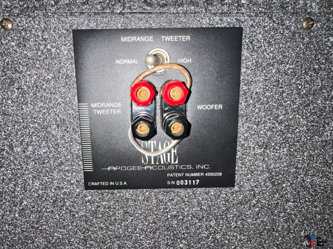Apogee Stage Full Range Ribbon Speaker Pair, perfect working condition ...