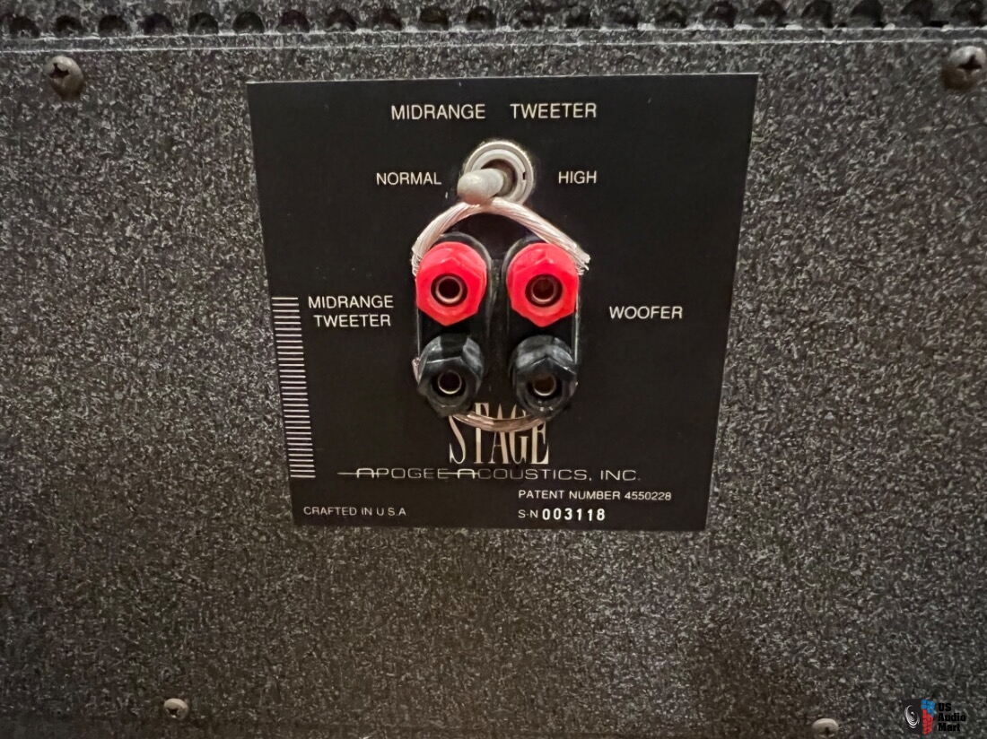 Apogee Stage Full Range Ribbon Speaker Pair, perfect working condition ...