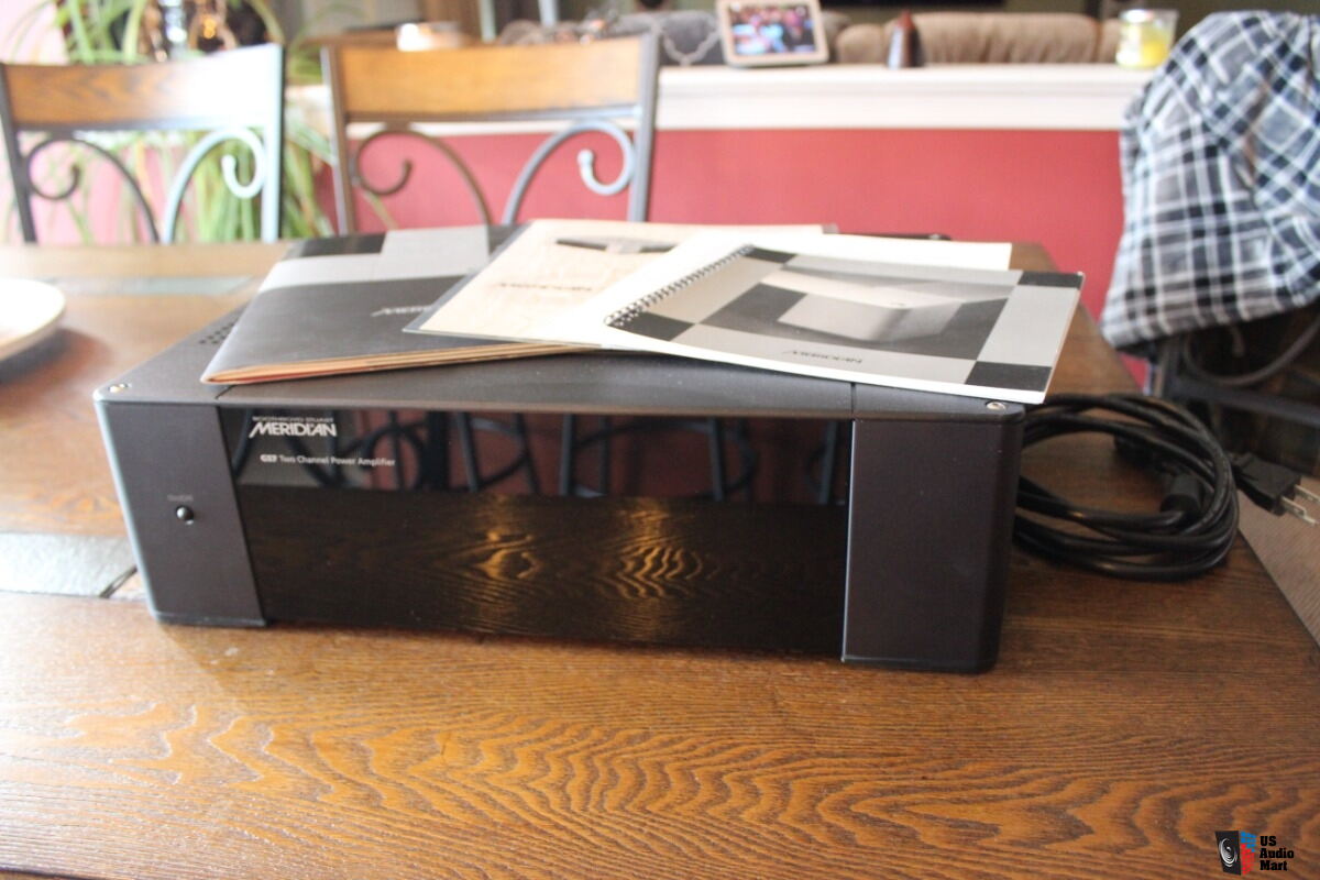 Meridian G57 two channel power amplifier Photo #5931324 - US Audio Mart