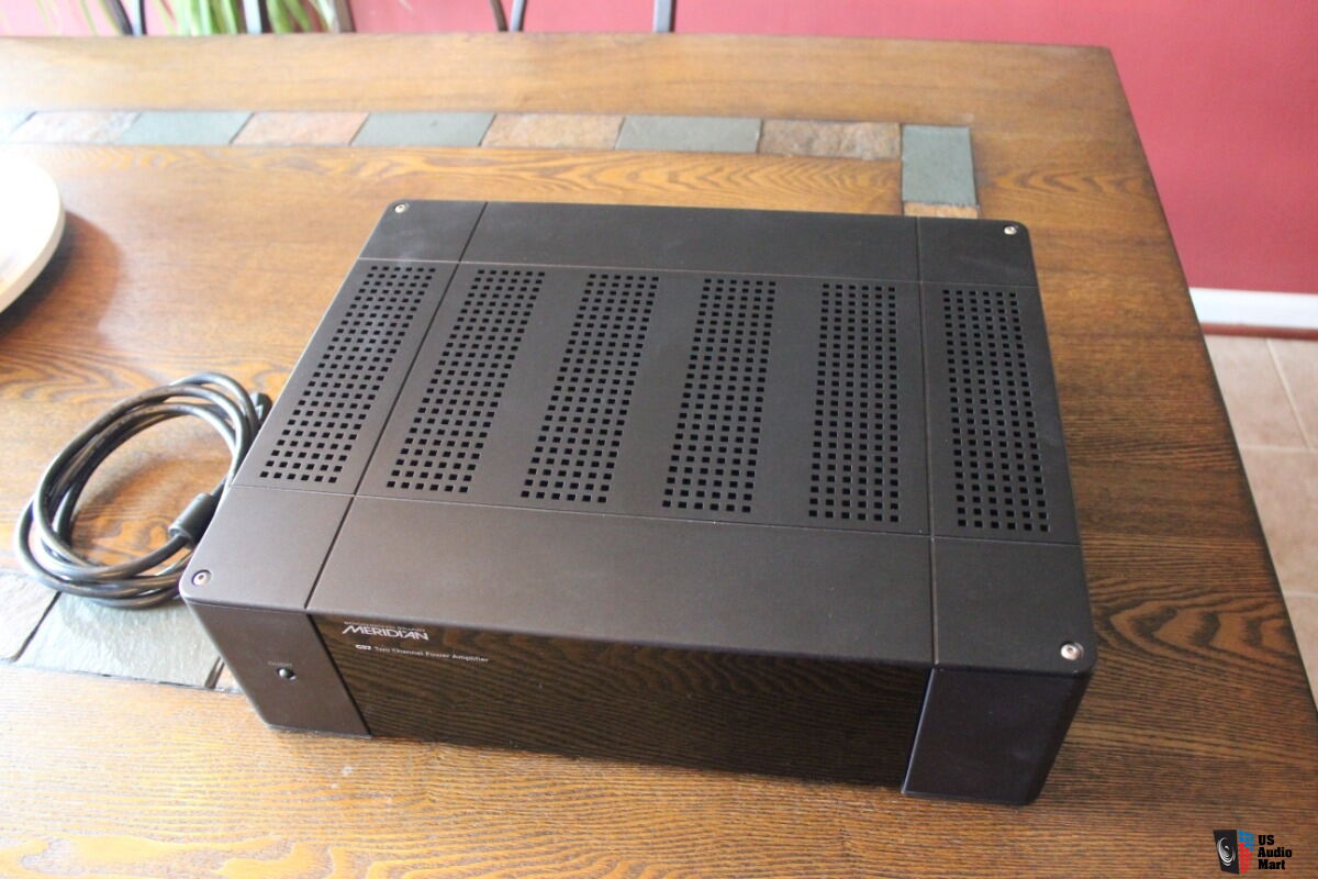 Meridian G57 two channel power amplifier Photo #5931324 - US Audio Mart