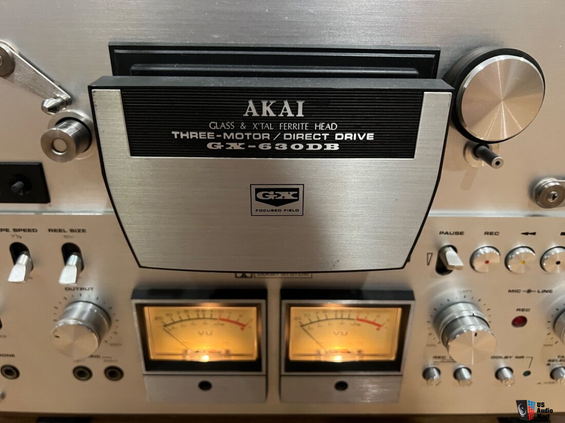 Akai GX-630DB, Three Head Stereo Tape Deck & RC-17 Remote Control ...