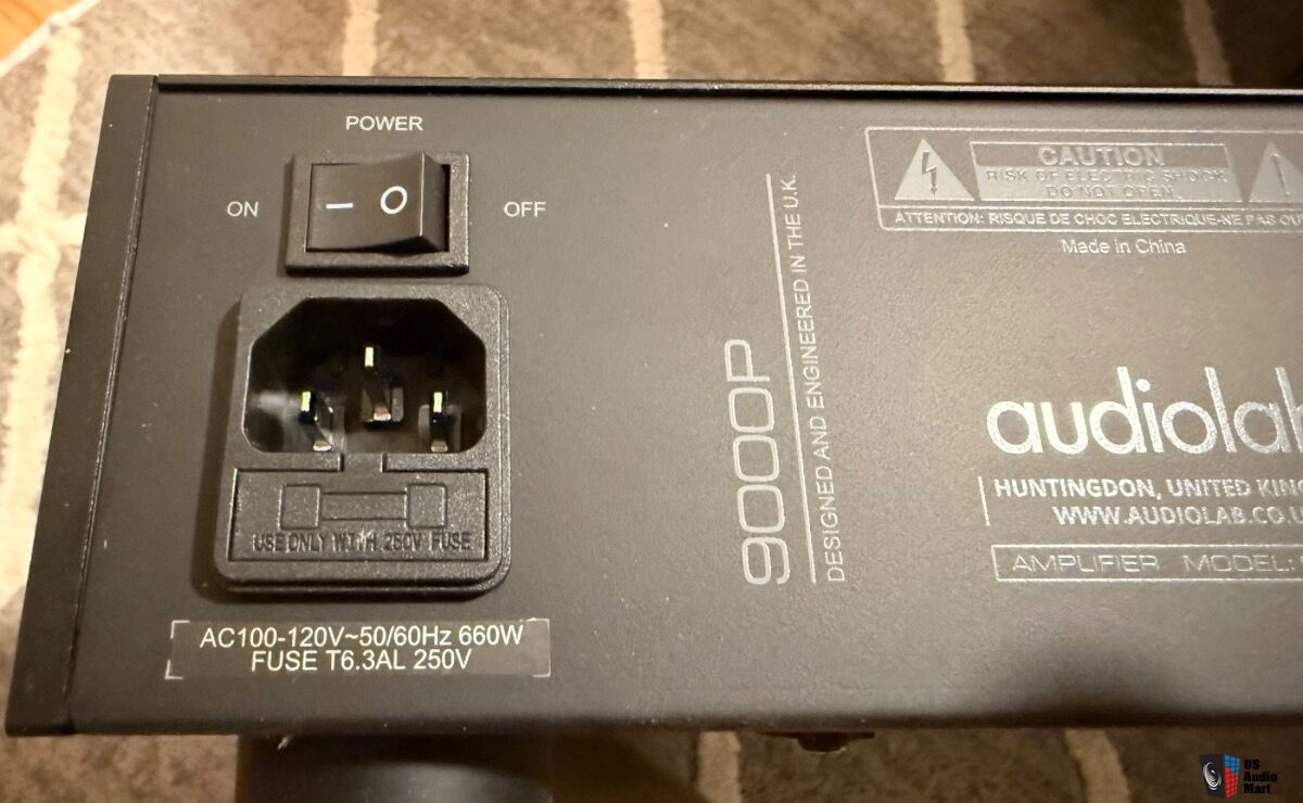 Audiolab 9000p Stereo Power Amp in Black...Over 45% Off!! Photo ...