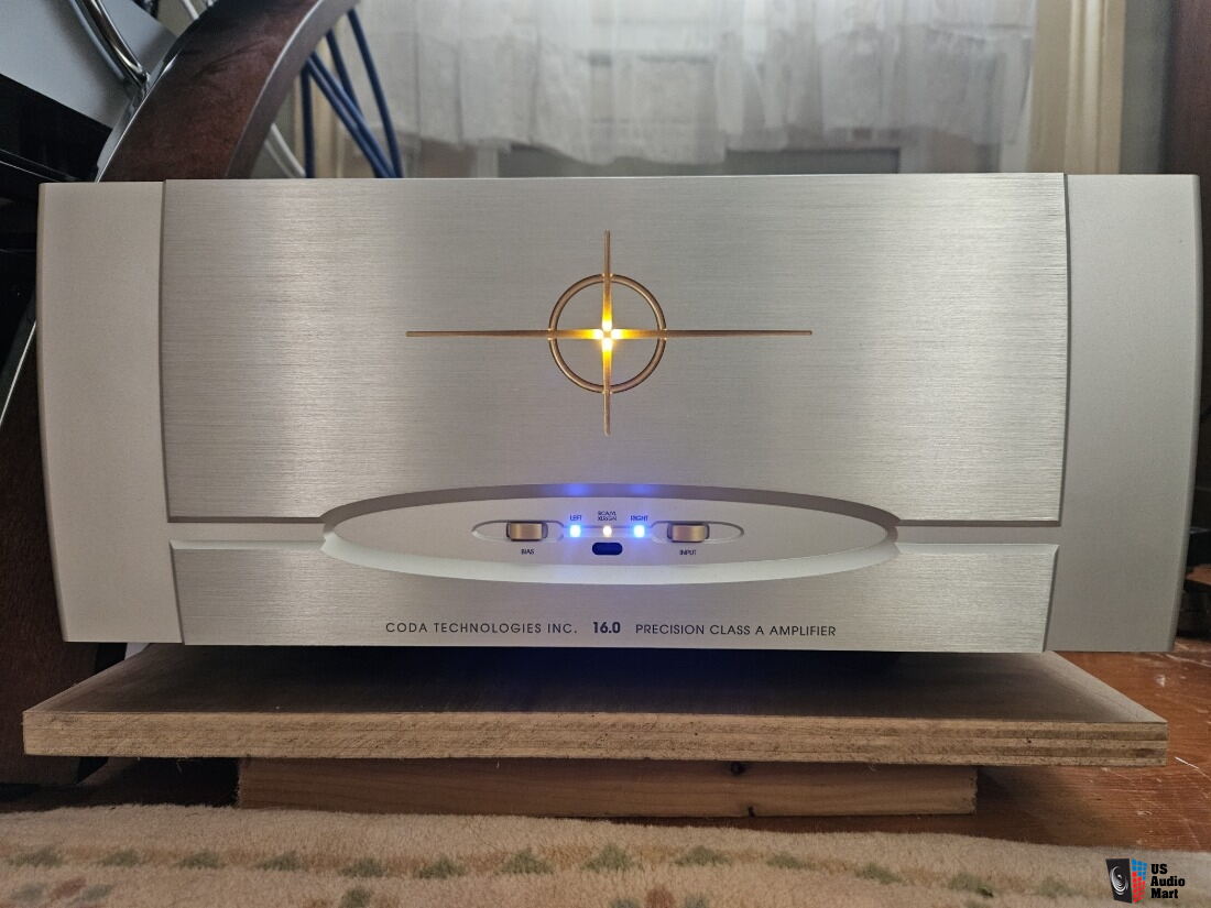 Coda 16.0 Amplifier, 100 watts of Class A power For Sale - US Audio Mart