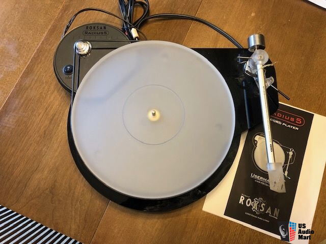 Roksan Radius 5 turntable with NIMA unipoint tonearm $695 wow Photo ...