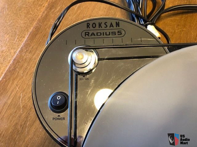 Roksan Radius 5 turntable with NIMA unipoint tonearm $695 wow Photo ...