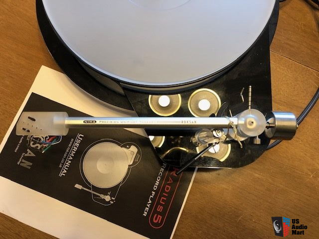 Roksan Radius 5 turntable with NIMA unipoint tonearm $695 wow Photo ...