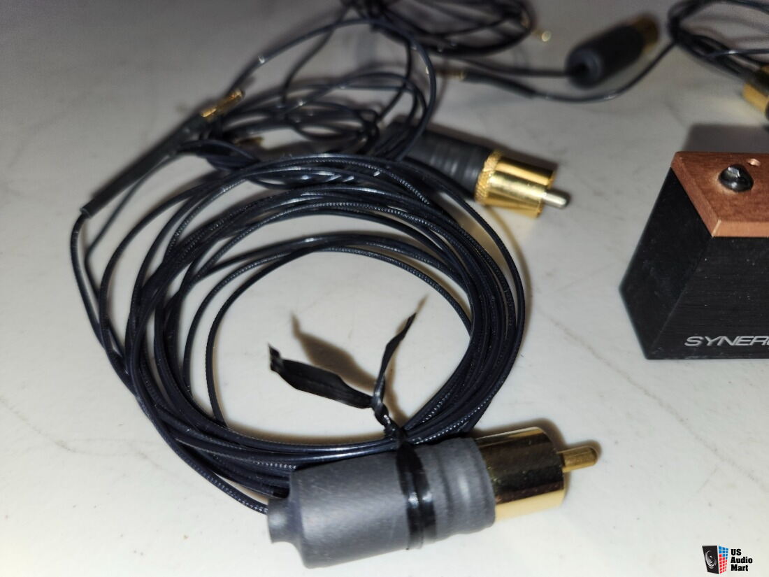 Synergistic research passive grounding block with 4 rca ground wires ...