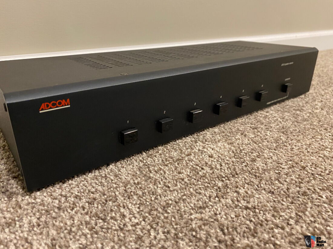 Adcom GFS-6 Speaker Selector Photo #5934525 - US Audio Mart
