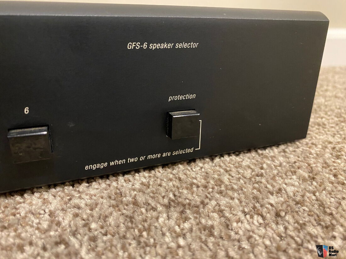 Adcom GFS-6 Speaker Selector Photo #5934523 - US Audio Mart