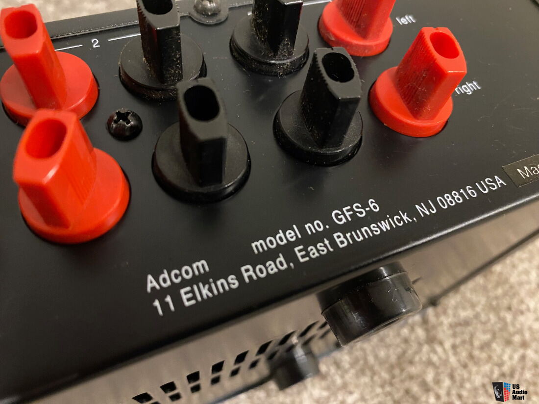Adcom GFS-6 Speaker Selector Photo #5934523 - US Audio Mart