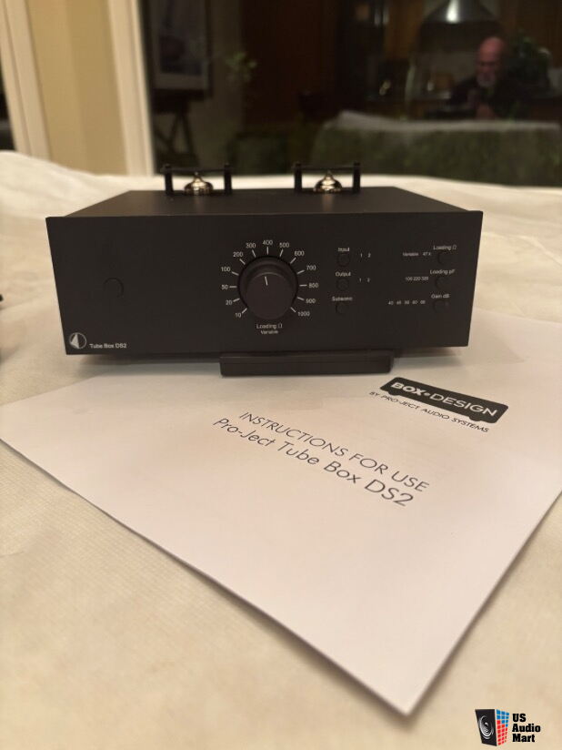 Pro-ject Tube Box DS2 phono stage preamplifier Photo #5934632 - US ...