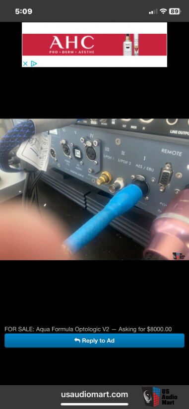 Aqua Formula Optologic V2 Photo #5935071 - US Audio Mart