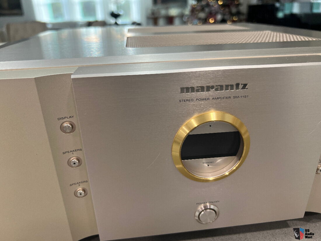 Marantz SM-11S1 Stereo Power Amp. Silver Photo #5935549 - US Audio Mart