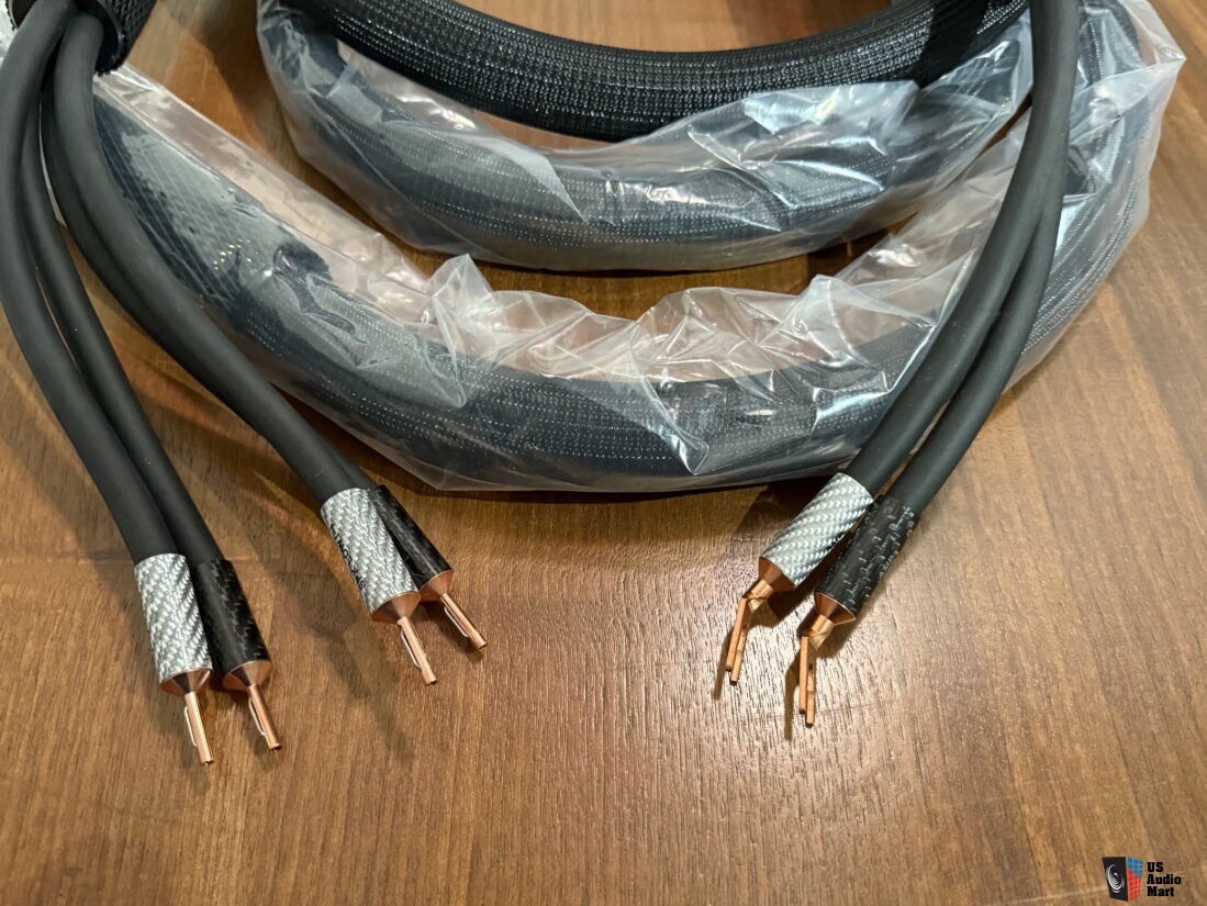 Shunyata Research Sigma V2 rare bi-wire speaker cables 2.25M Photo ...