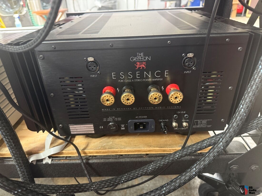 Gryphon Essence Pure Class A 50wpc Stereo Amplifier Photo #5937653 - US ...