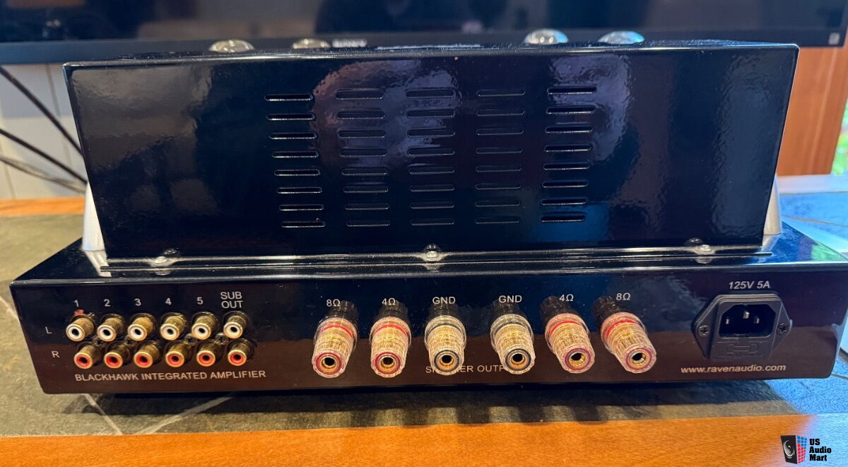 Raven Blackhawk Limited Edition Integrated Tube Amplifier Photo ...