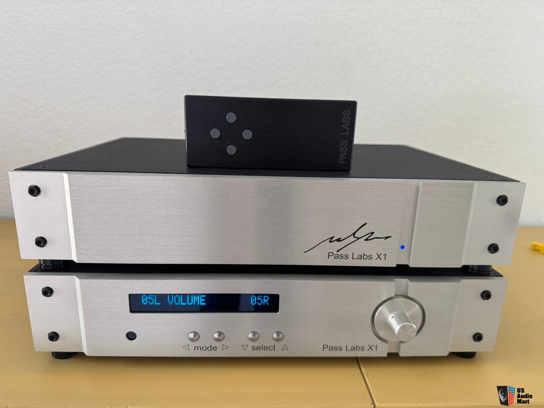 PASS LABS X1 Preamplifier with UPGRADED performance & RC For Sale - US ...