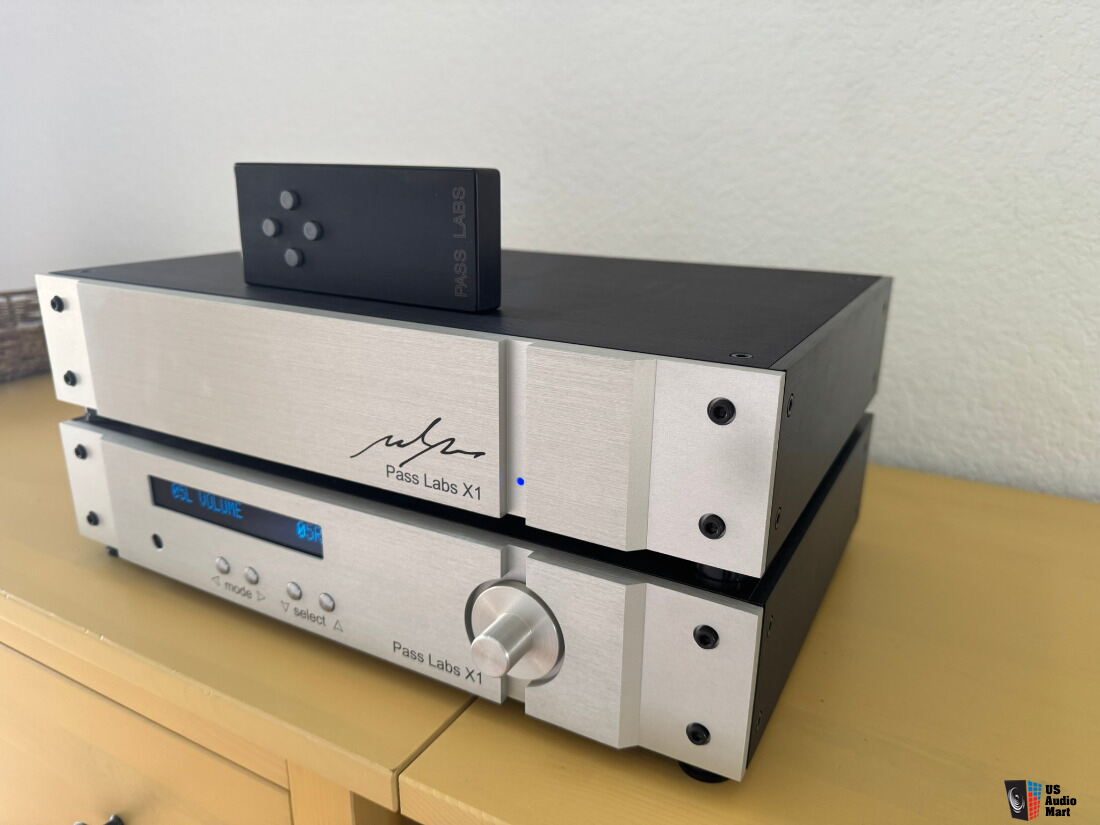 PASS LABS X1 Preamplifier with UPGRADED performance & RC Photo #5939813 ...