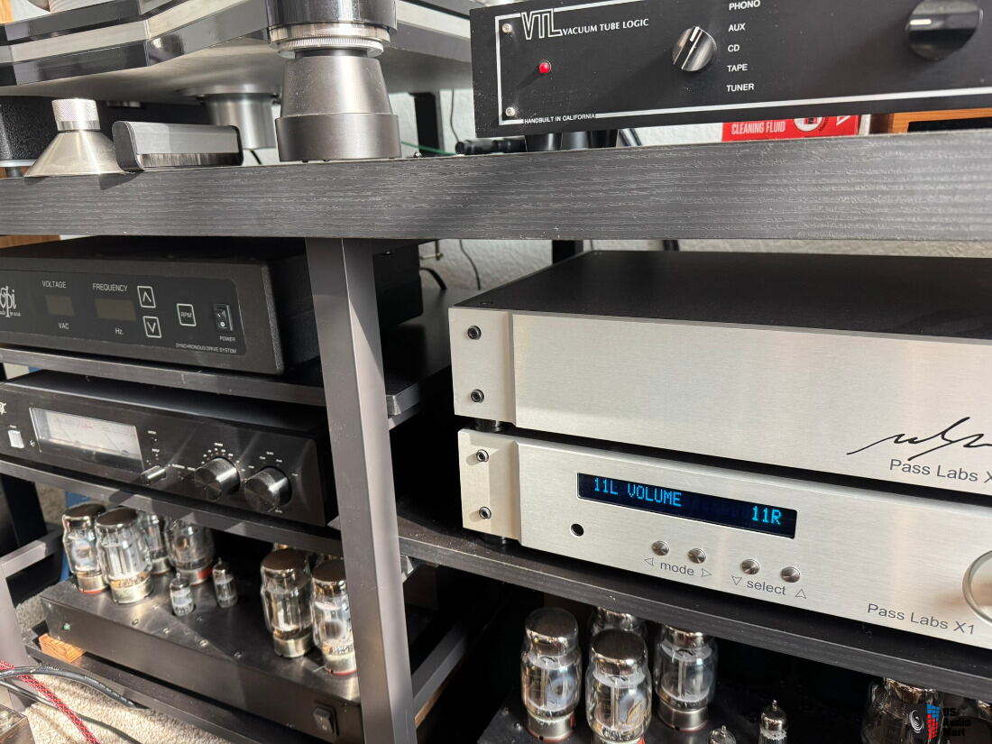 PASS LABS X1 Preamplifier with UPGRADED performance & RC Photo #5939813 ...