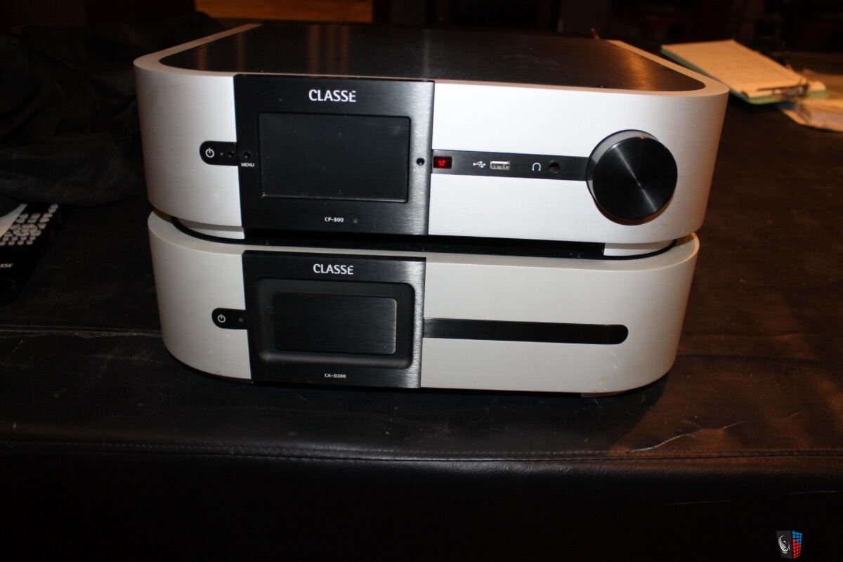 Classe CP-800 Preamp w/ remote & CA-D200 200 Watt Amplifier For Sale ...