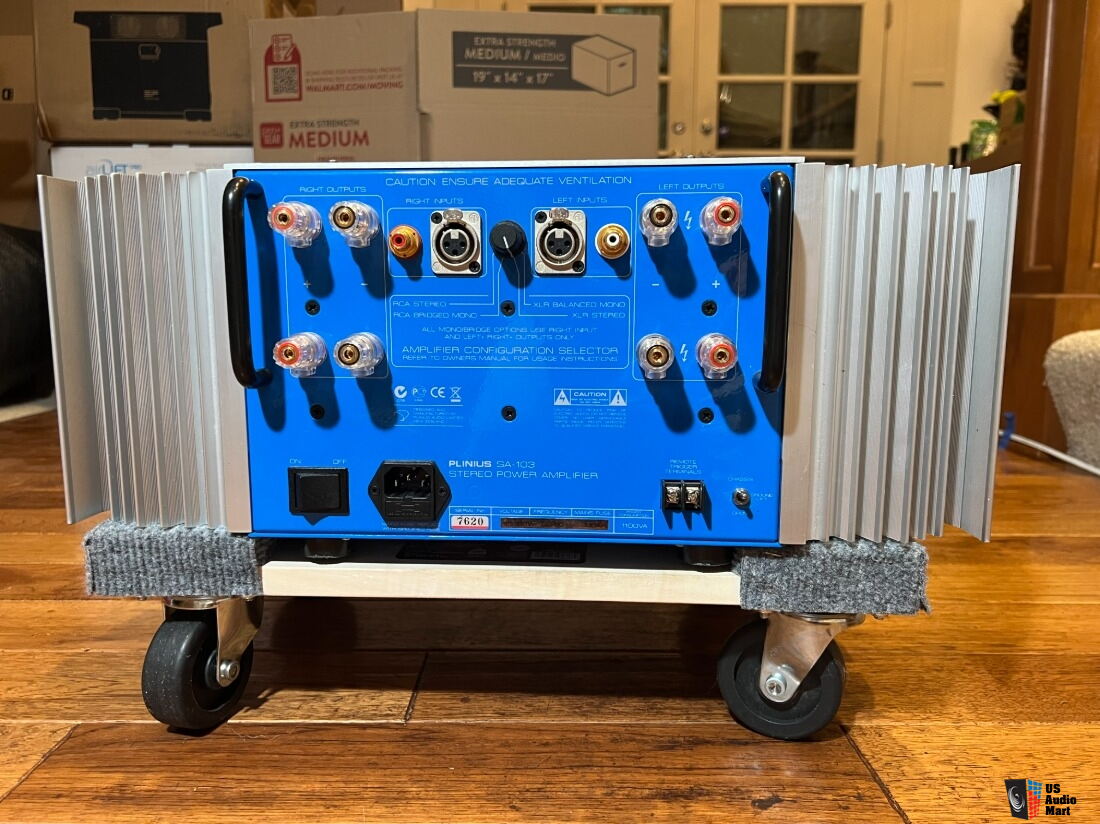 Plinius SA-103 Amplifier Photo #5940490 - US Audio Mart