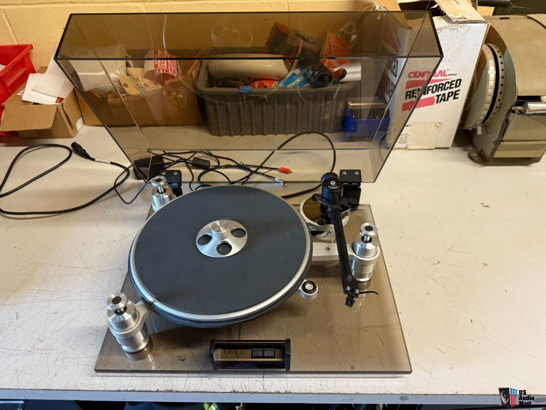 Oracle Delphi MKII Turntable With Roksan Tabriz Tonearm, See video ...