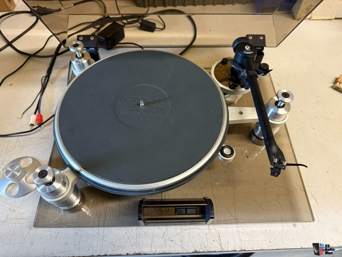 Oracle Delphi MKII Turntable With Roksan Tabriz Tonearm, See video ...