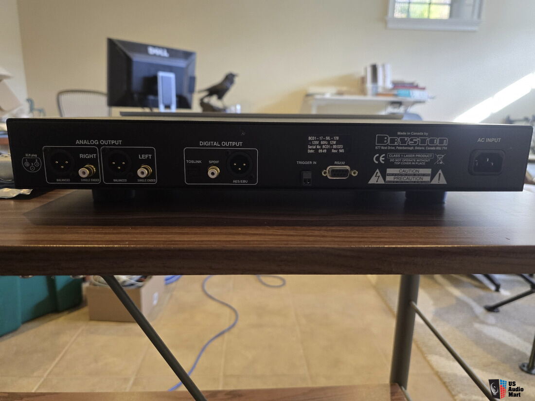 Bryston BCD-1 CD Player Photo #5941794 - US Audio Mart