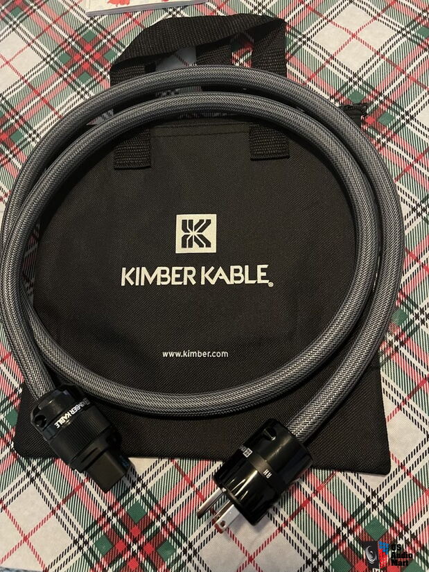 Kimber Kable 1.5 meter PK10 Ascent Rhodium 20 amp power cord Photo ...