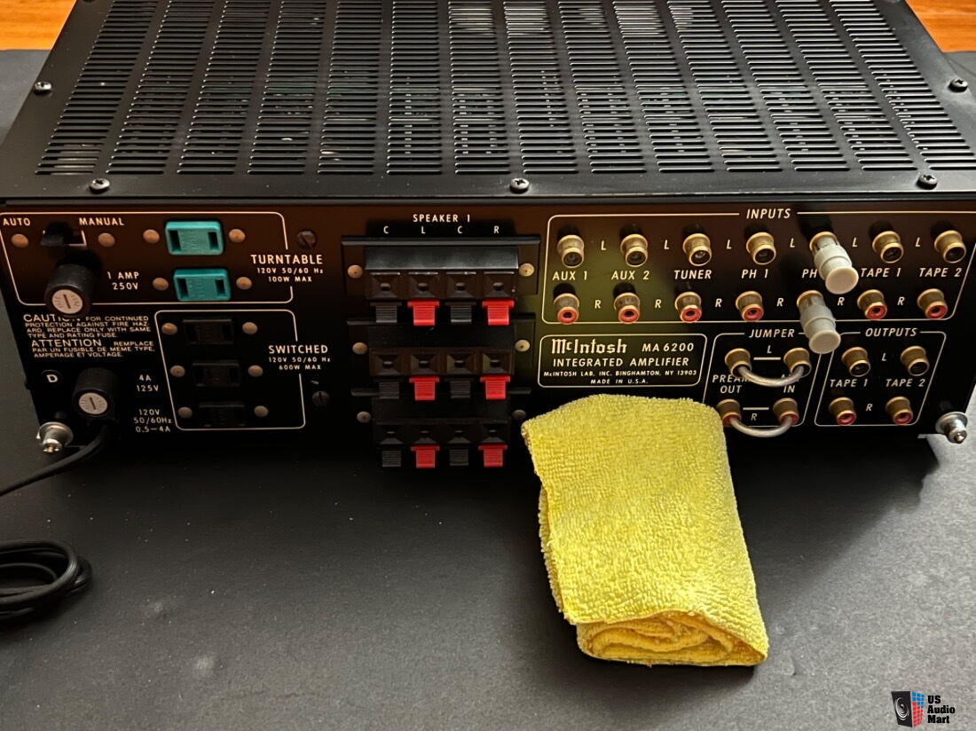 McIntosh MA6200 integrated amplifier Photo #5943458 - US Audio Mart