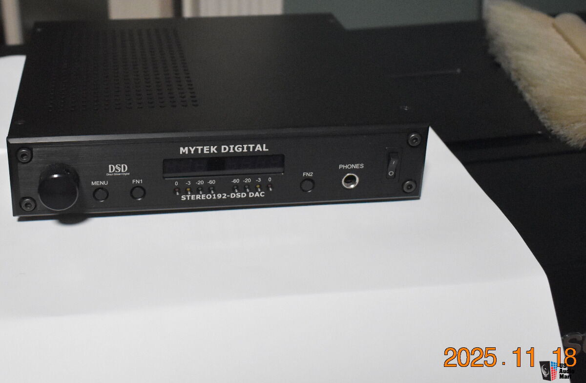 Mytek 192 DSD DAC in black Photo #5944012 - US Audio Mart