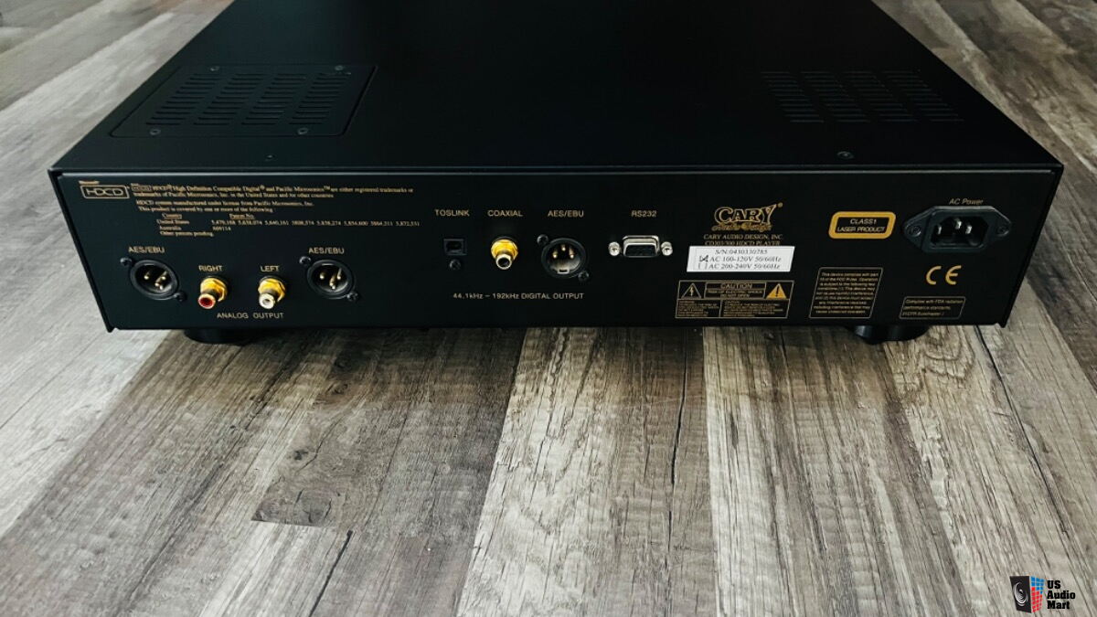 Cary Audio tube cd player trade for streamer/dac or tube amp Photo ...