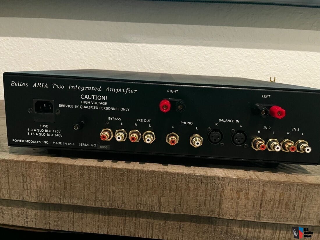 Belles Aria Two Integrated Amplifier Photo #5944366 - US Audio Mart