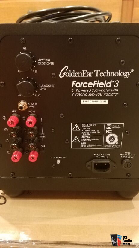 GoldenEar ForceField 3 Photo #5944626 - US Audio Mart