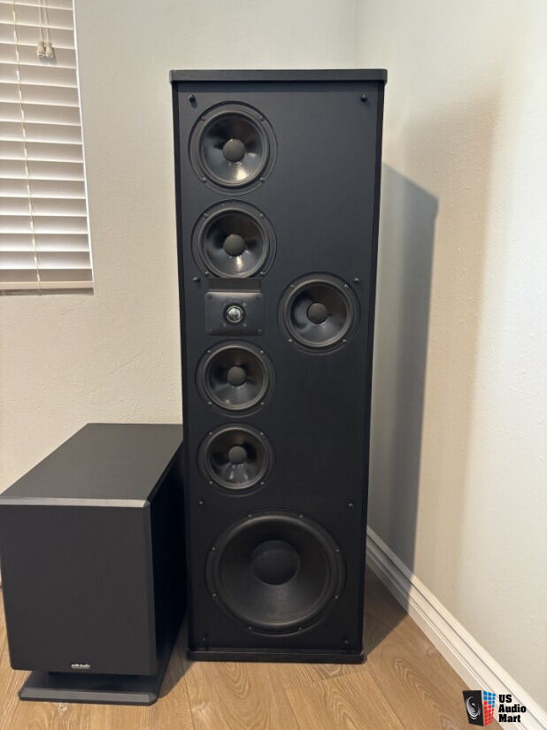 POLK AUDIO SDA SRS 3.1 FLOOR-STANDING Speakers In Excellent Condition ...