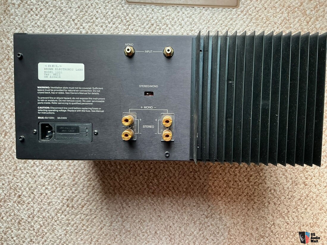 Brown Electronic Labs BEL Model 1001 MK II Photo #5948564 - US Audio Mart