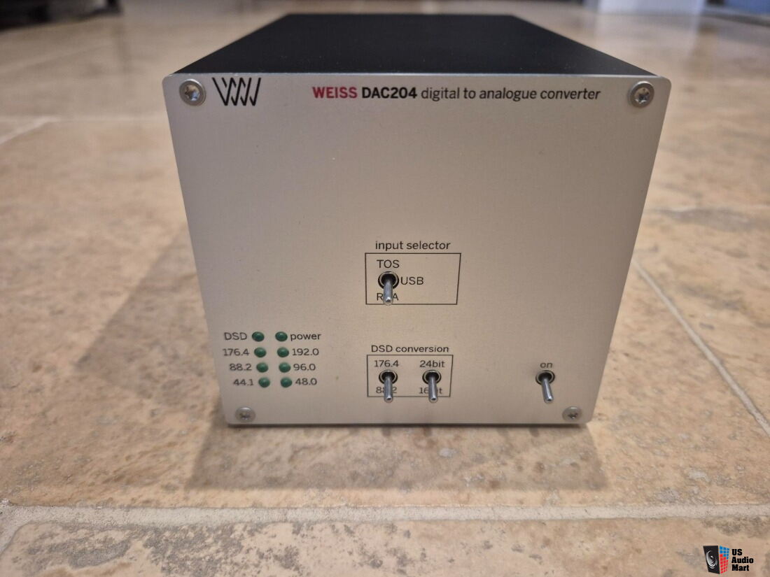 Weiss DAC204 - MULTI-FORMAT DAC Photo #5949647 - US Audio Mart