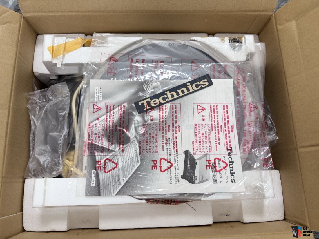 1995 Technics SL-1200LTD Gold Limited Edition Direct Drive Turntable ...