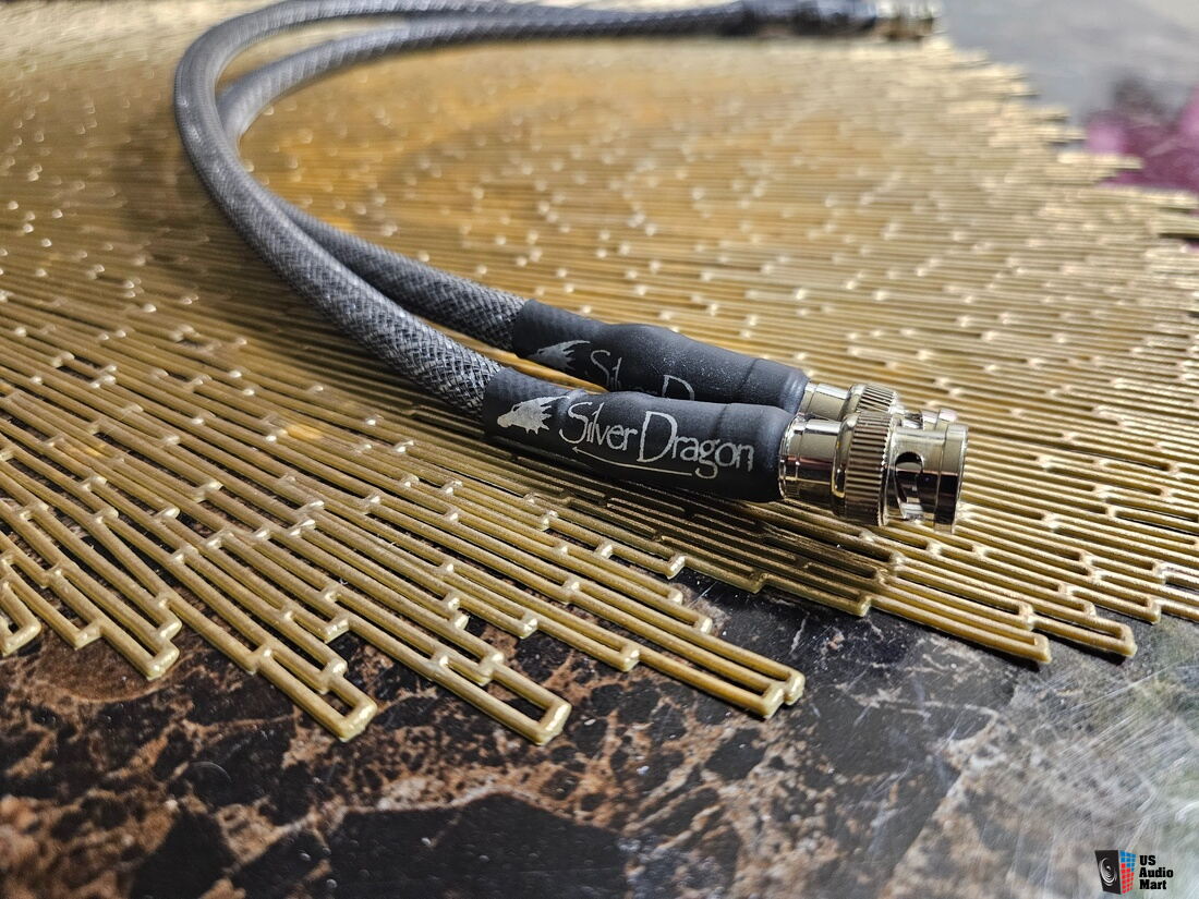 Silver Dragon BNC Clock Cables x2 1.5ft Photo #5949919 - US Audio Mart
