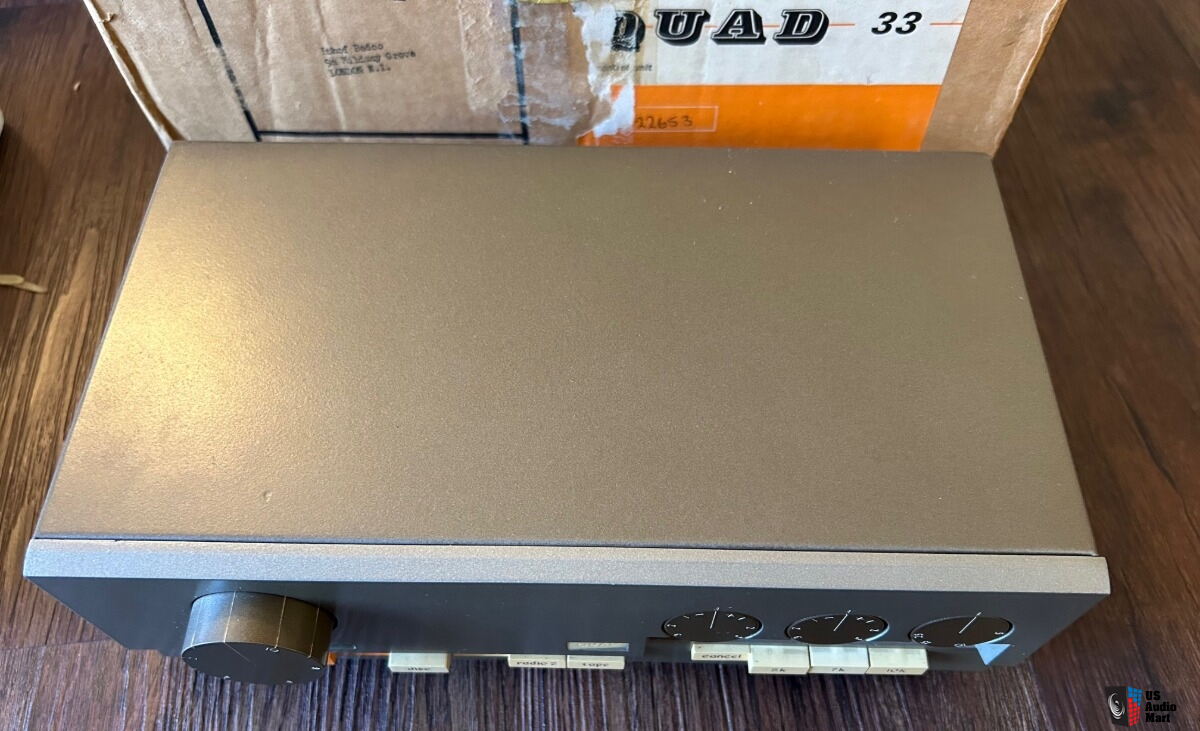 Quad 33 Vintage Preamp Photo #5950325 - US Audio Mart