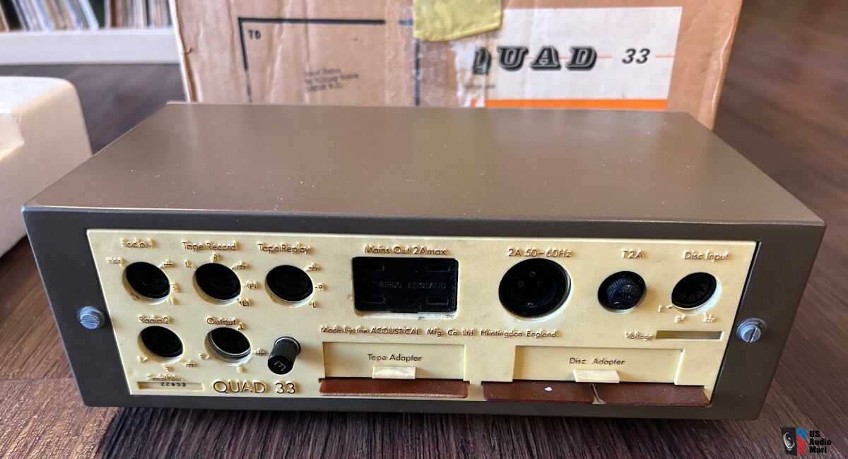 Quad 33 Vintage Preamp Photo #5950325 - US Audio Mart