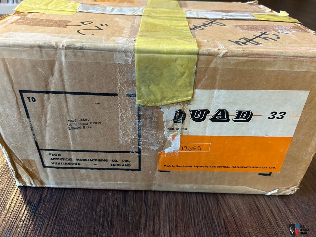 Quad 33 Vintage Preamp Photo #5950325 - US Audio Mart